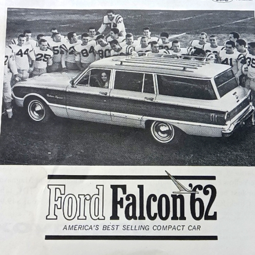 Vintage Magazine Ad 1962 Ford Falcon W/ Charlie Brown… - Gem